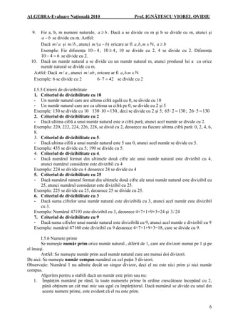 Formule algebra viorel ignatescu | PDF