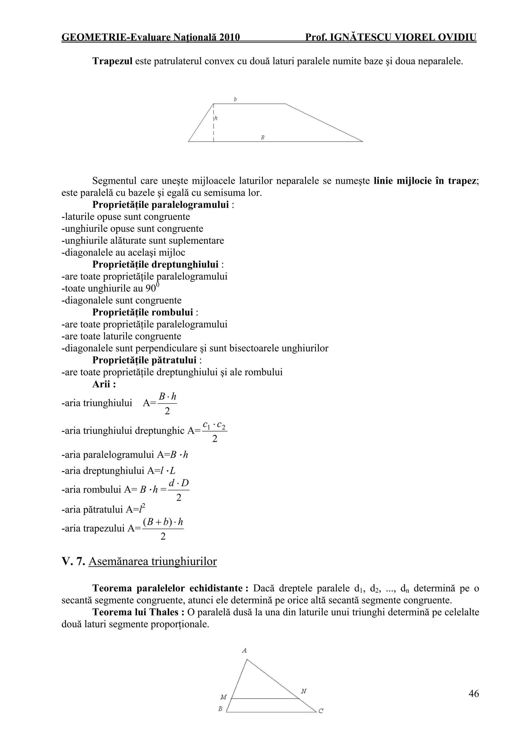 Formule geometrie | PDF