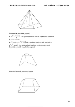 Formule geometrie | PDF