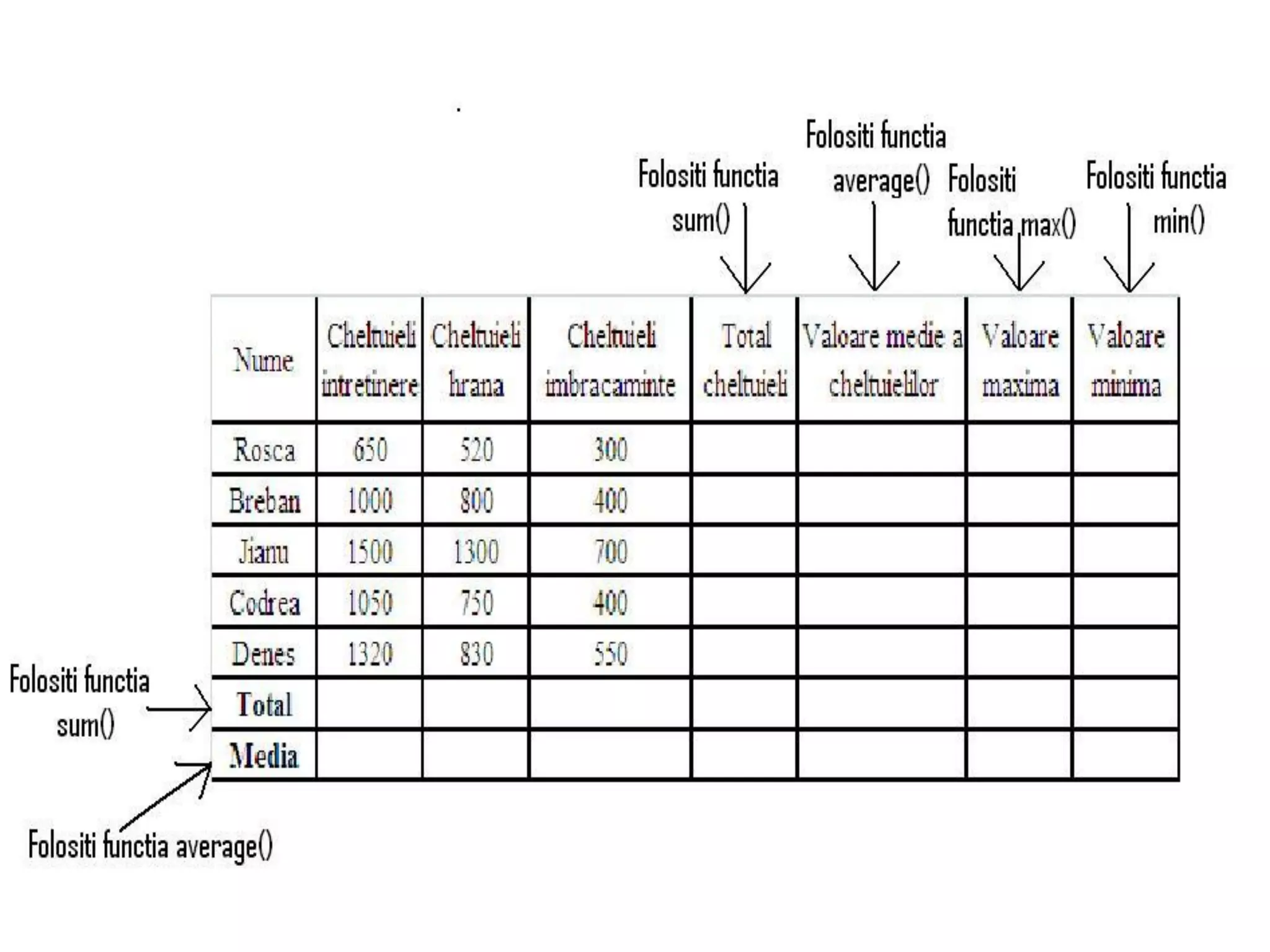 Formule si functii_excel | PDF