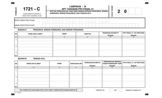 Formulir 1721-spt-tahunan-p ph-21 | PDF