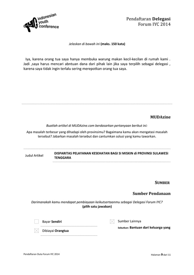 Formulir delegasi-forum-iyc-2014 | DOC