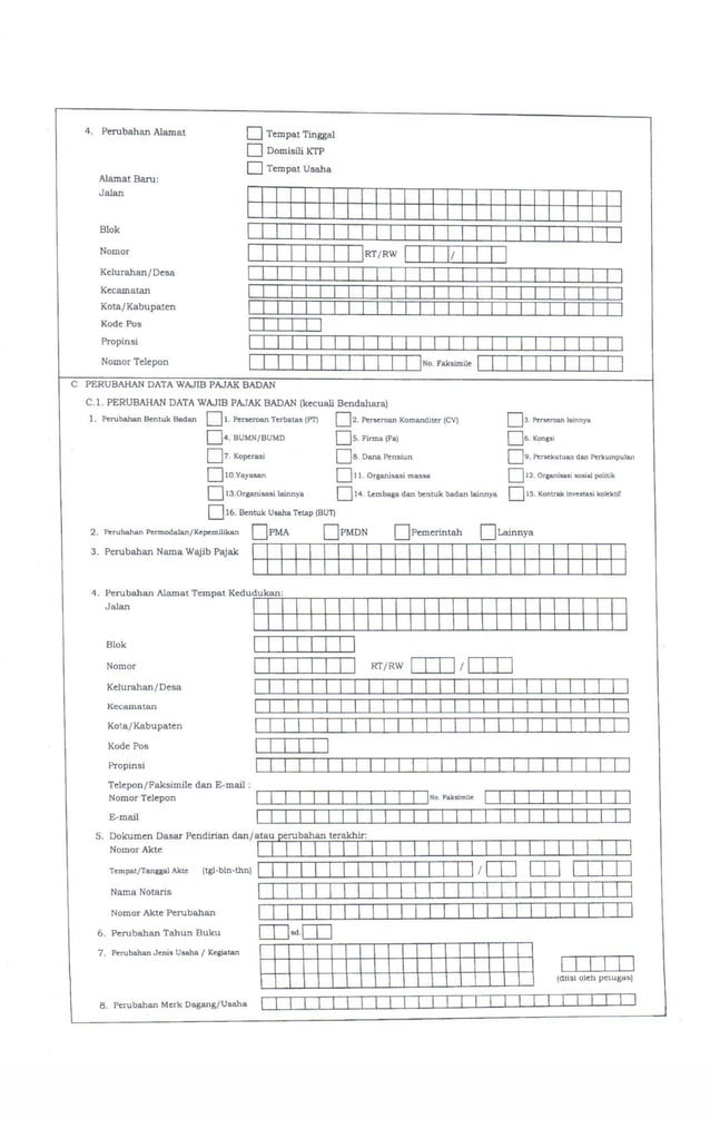 Formulir form spt tahunan op orang pribadi 1770 | PDF