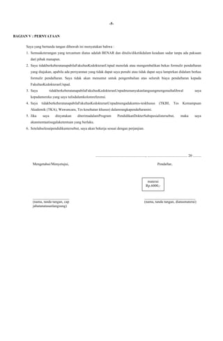 Formulir pendaftaran-sp2-baru-obgin | PDF