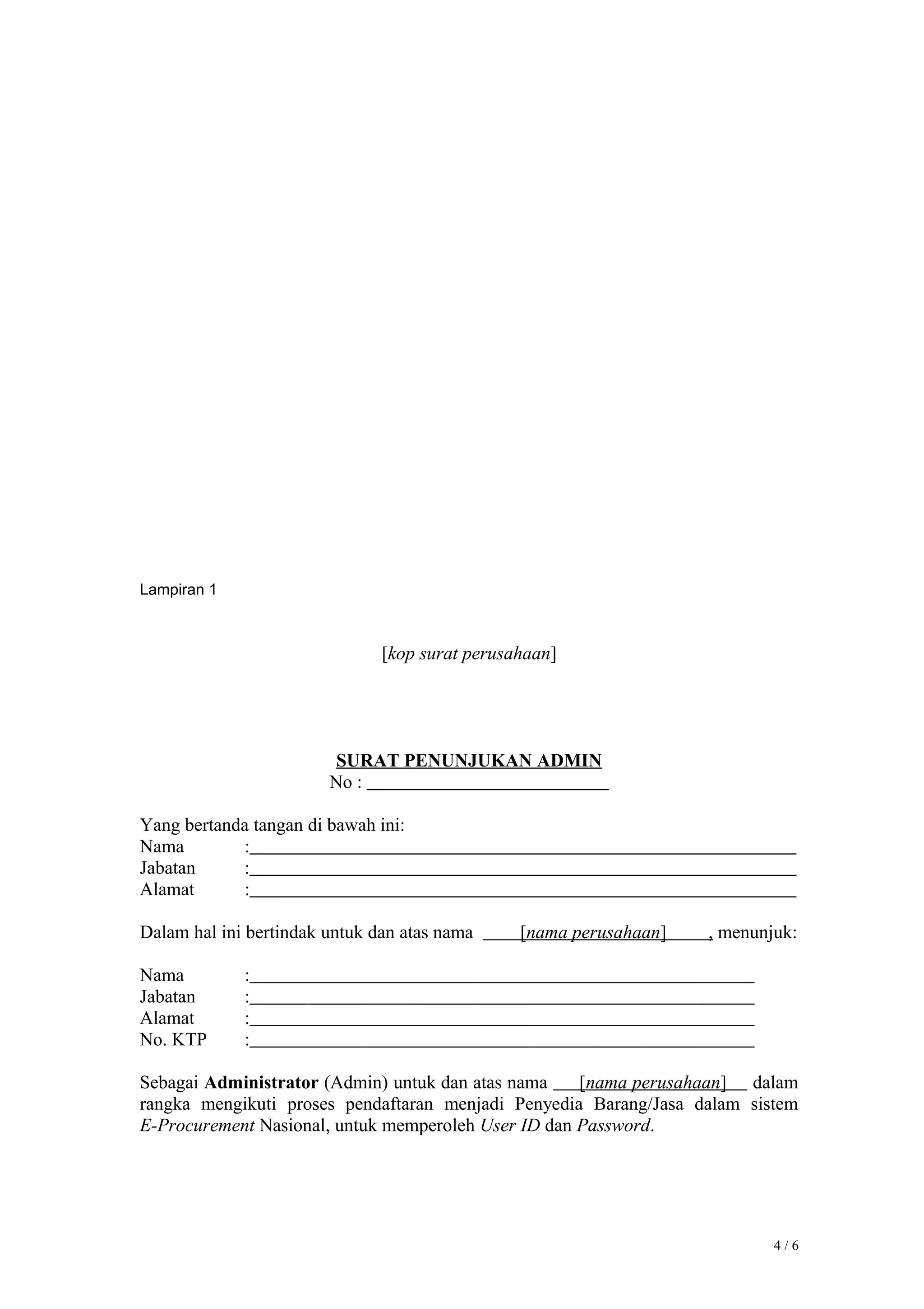 Formulir keikutsertaan | DOC