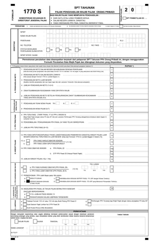 Contoh Formulir spt 1770_s_2014 PAJAK PENGHASILAN WAJIB PAJAK ORANG ...