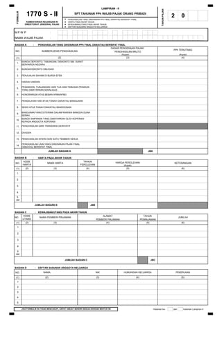 Contoh Formulir spt 1770_s_2014 PAJAK PENGHASILAN WAJIB PAJAK ORANG ...