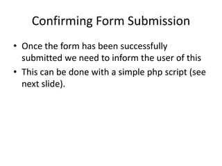 Form Validation | PPTX