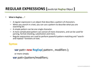 Form validation client side | PPT