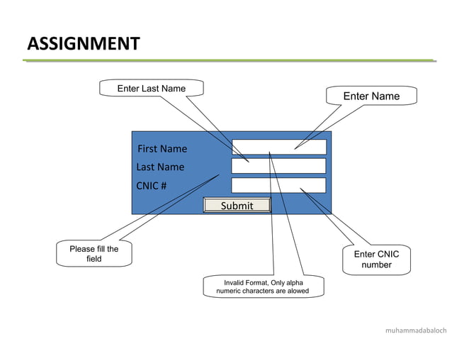 Form validation client side | PPT
