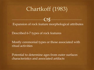 Form vs Function: A Classification System for Rock Features | PPTX
