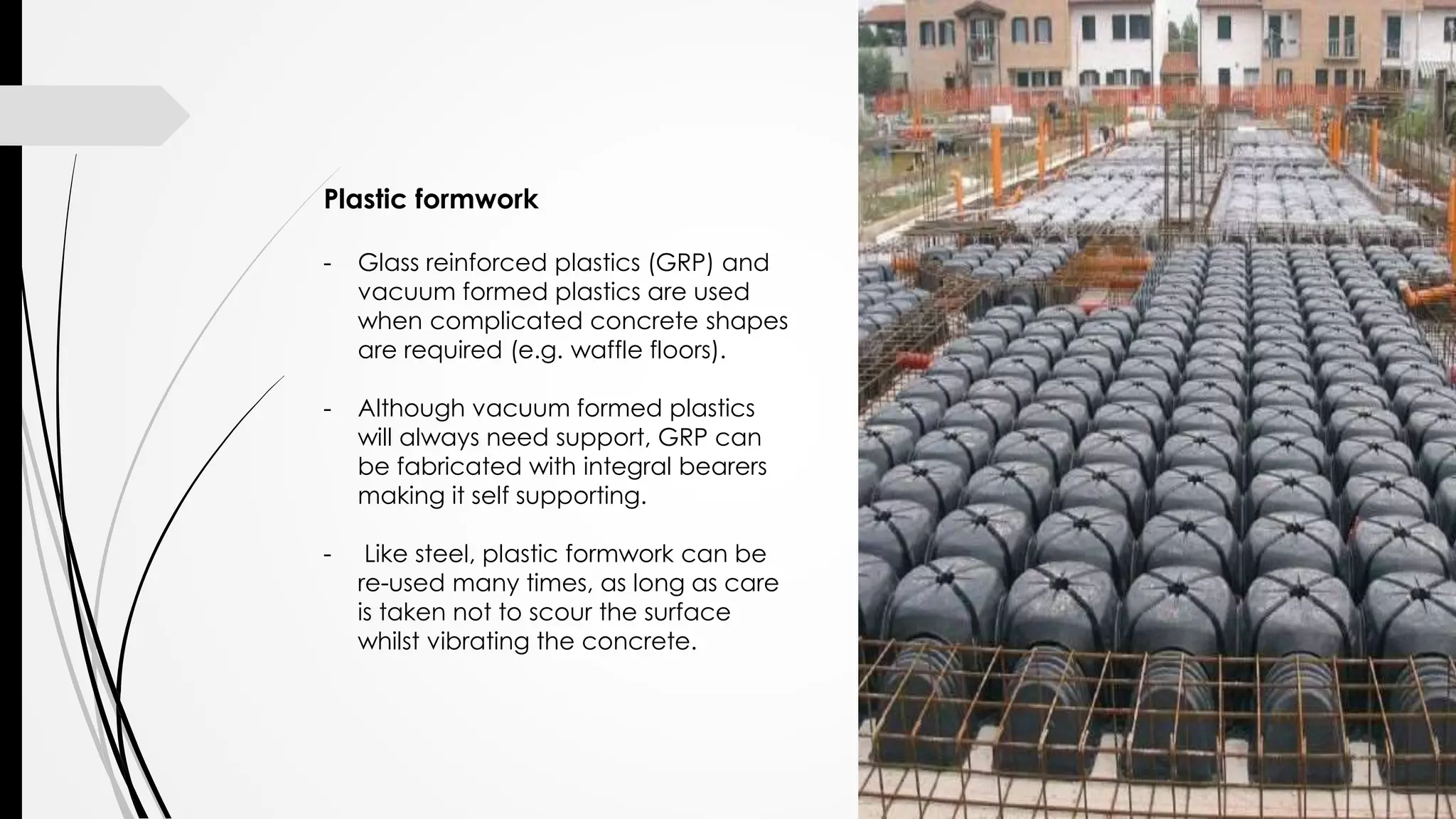 Formwork construction in structures | PPTX