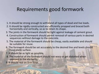 Formwork 151220193813 | PDF