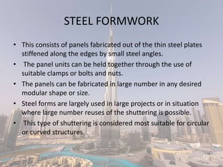 Formwork 151220193813 | PDF