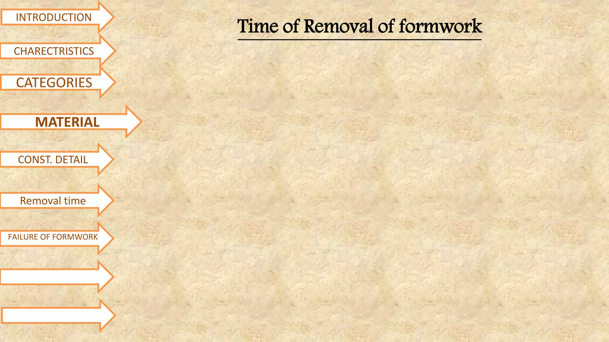 Form-work in construction | PPTX