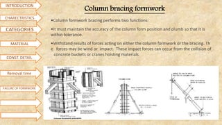 Form-work in construction | PPTX