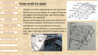 Form-work in construction | PPTX