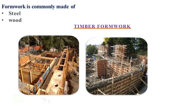 Formwork | PPTX | Woodworking | Arts and Crafts