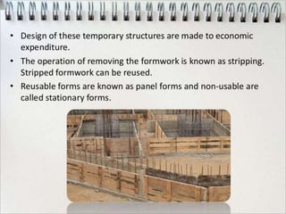FORM WORK AND ITS TYPES IN CONSTRUCTION.pptx