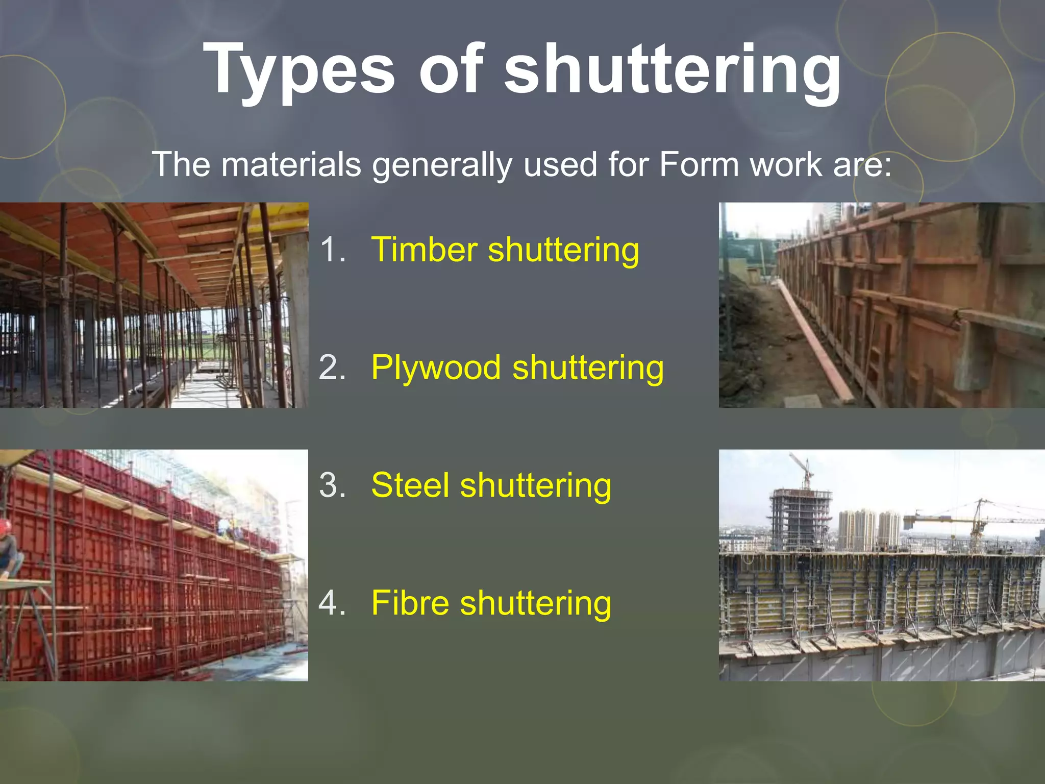 Formwork | PPTX | Woodworking | Arts and Crafts