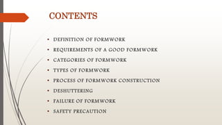 Formwork | PPTX