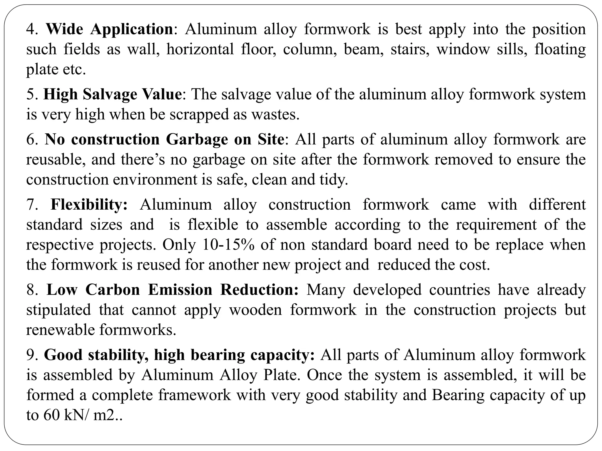 formwork and its types used in construction | PDF