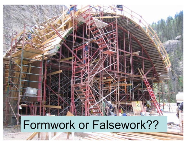 Formwork design vs falsework design key differences | PPT