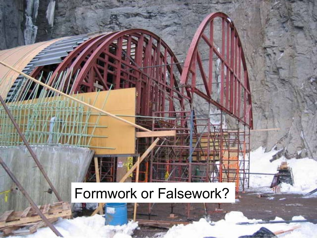 Formwork design vs falsework design key differences