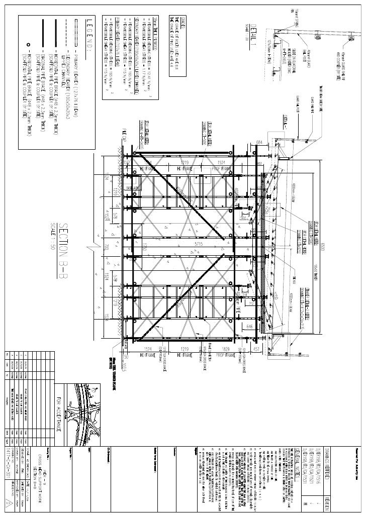 Formwork drawings 2