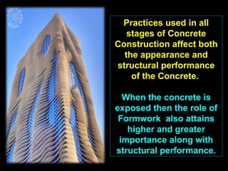 Formwork failures and remedial measures | PPT