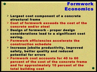 Formwork failures and remedial measures | PPT