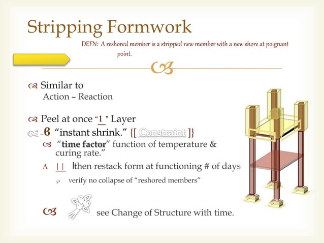 Formwork & falsework | PPTX