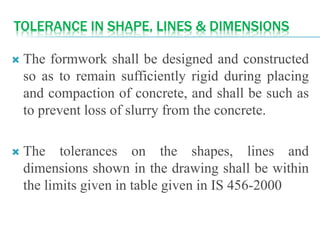 Formwork For Structural Member. Formwork Engineeringpptx | PPT
