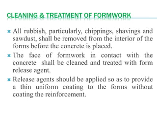 Formwork For Structural Member. Formwork Engineeringpptx | PPT