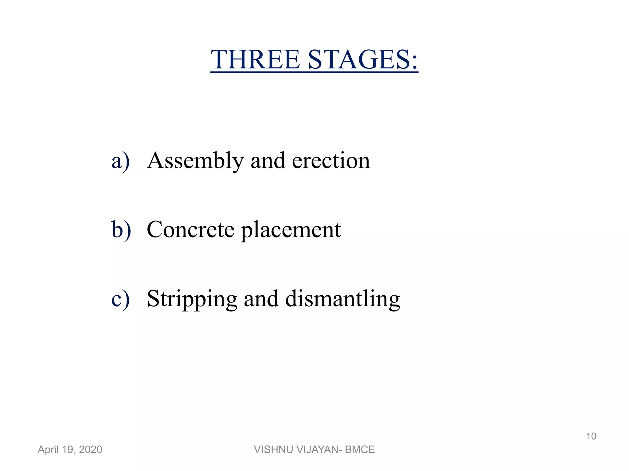 FORM WORK & SLIPFORM | PPT