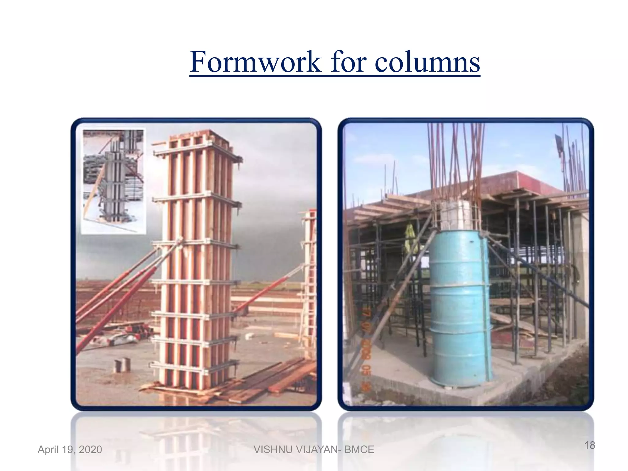 FORM WORK & SLIPFORM | PPT