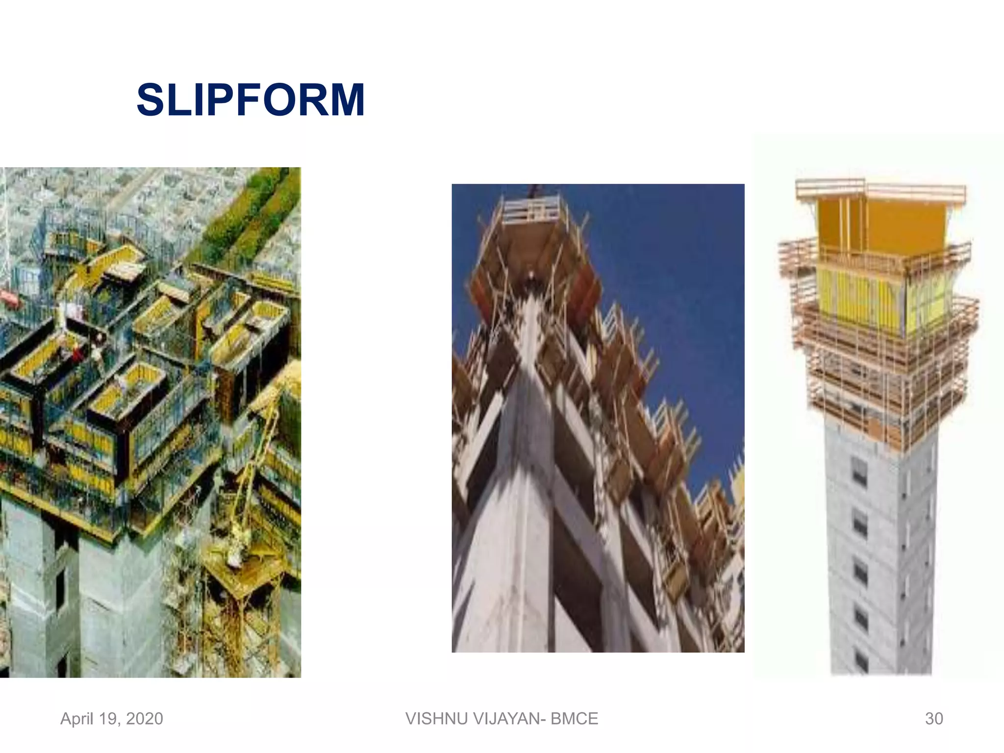 FORM WORK & SLIPFORM | PPT