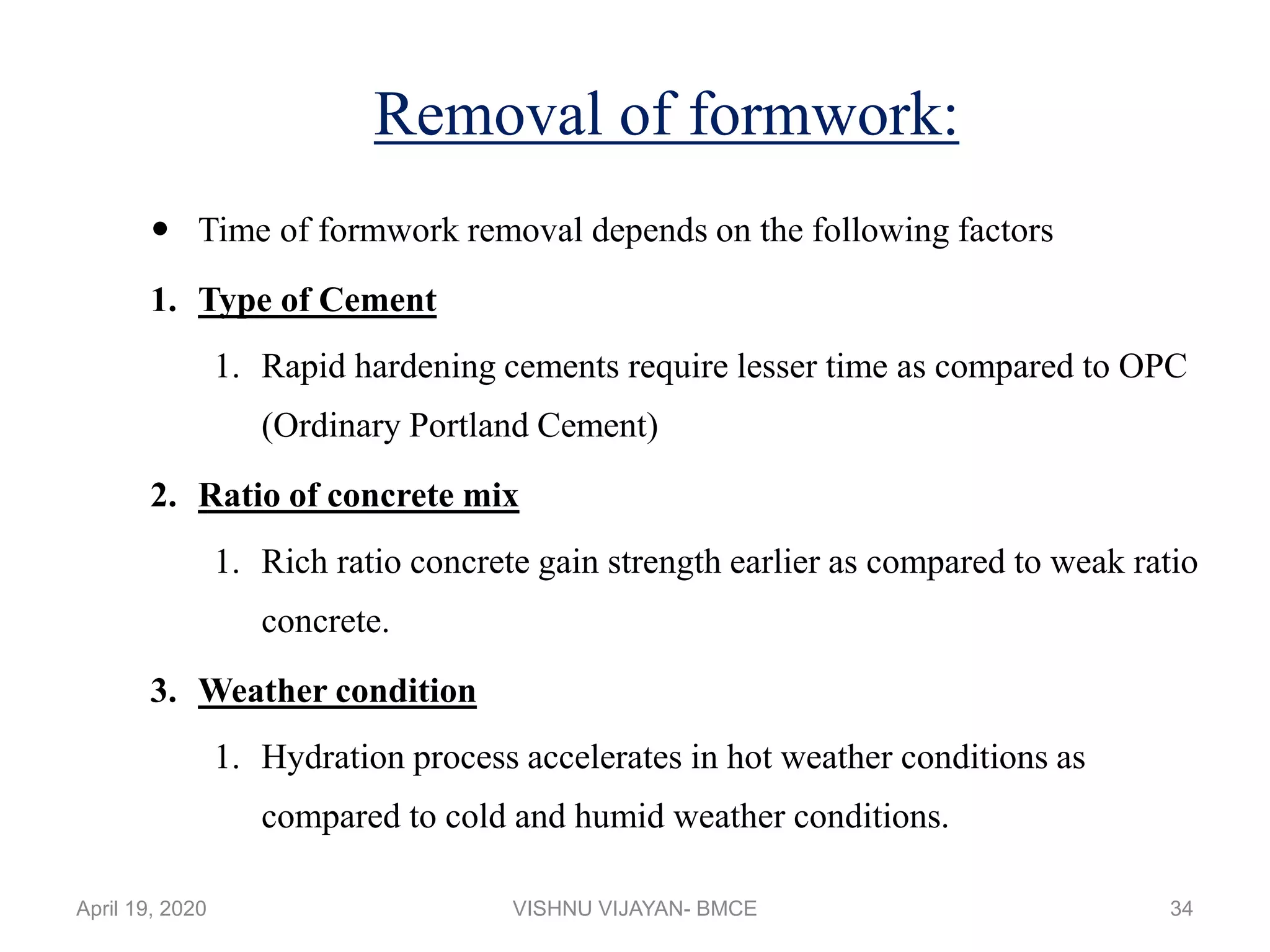 FORM WORK & SLIPFORM | PPT