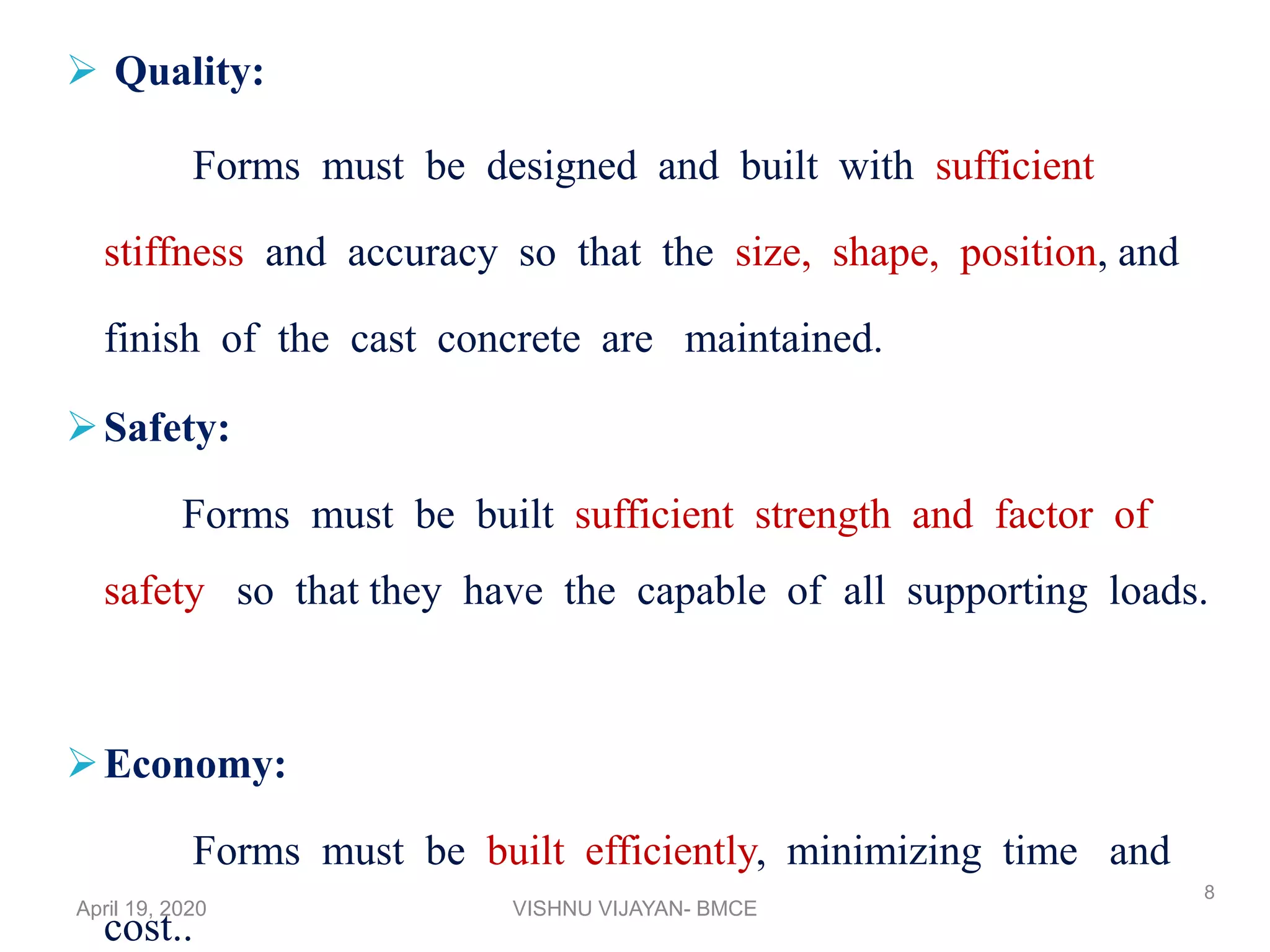 FORM WORK & SLIPFORM | PPT