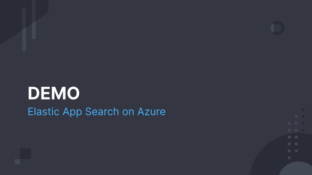 Streamline search with Elasticsearch Service on Microsoft Azure | PPT