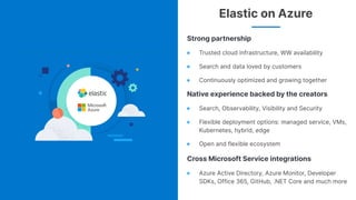 Streamline search with Elasticsearch Service on Microsoft Azure | PPT