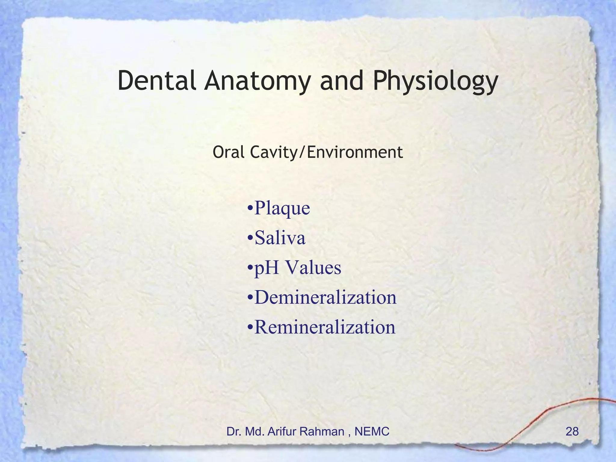 Basics of Dentistry | PPSX