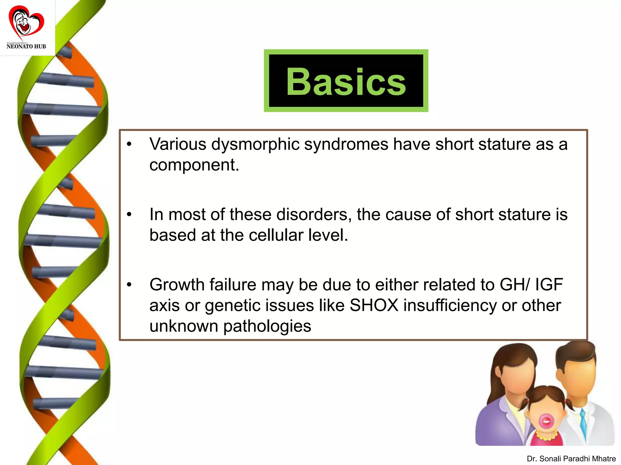 Syndromic short stature (Part 1/2) | PPT