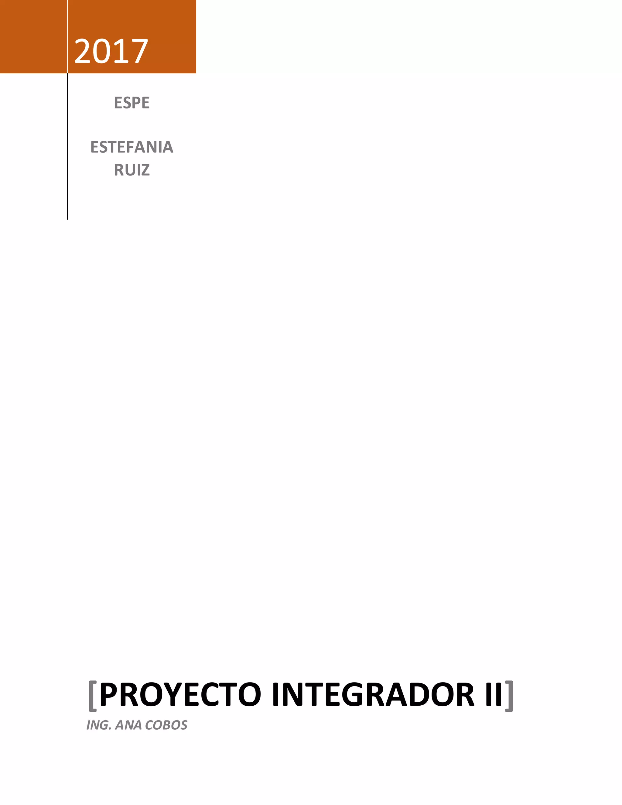 Foro1 Proyecto Integrador Pdf Descarga Gratuita