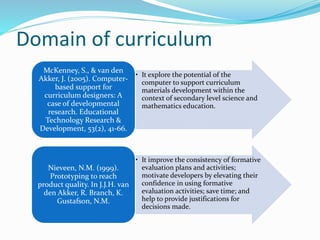 References and Sources on Educational Design Research | PPTX