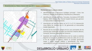 Propuesta IDU - Foro Técnico sobre la Troncal Caracas del Sistema ...