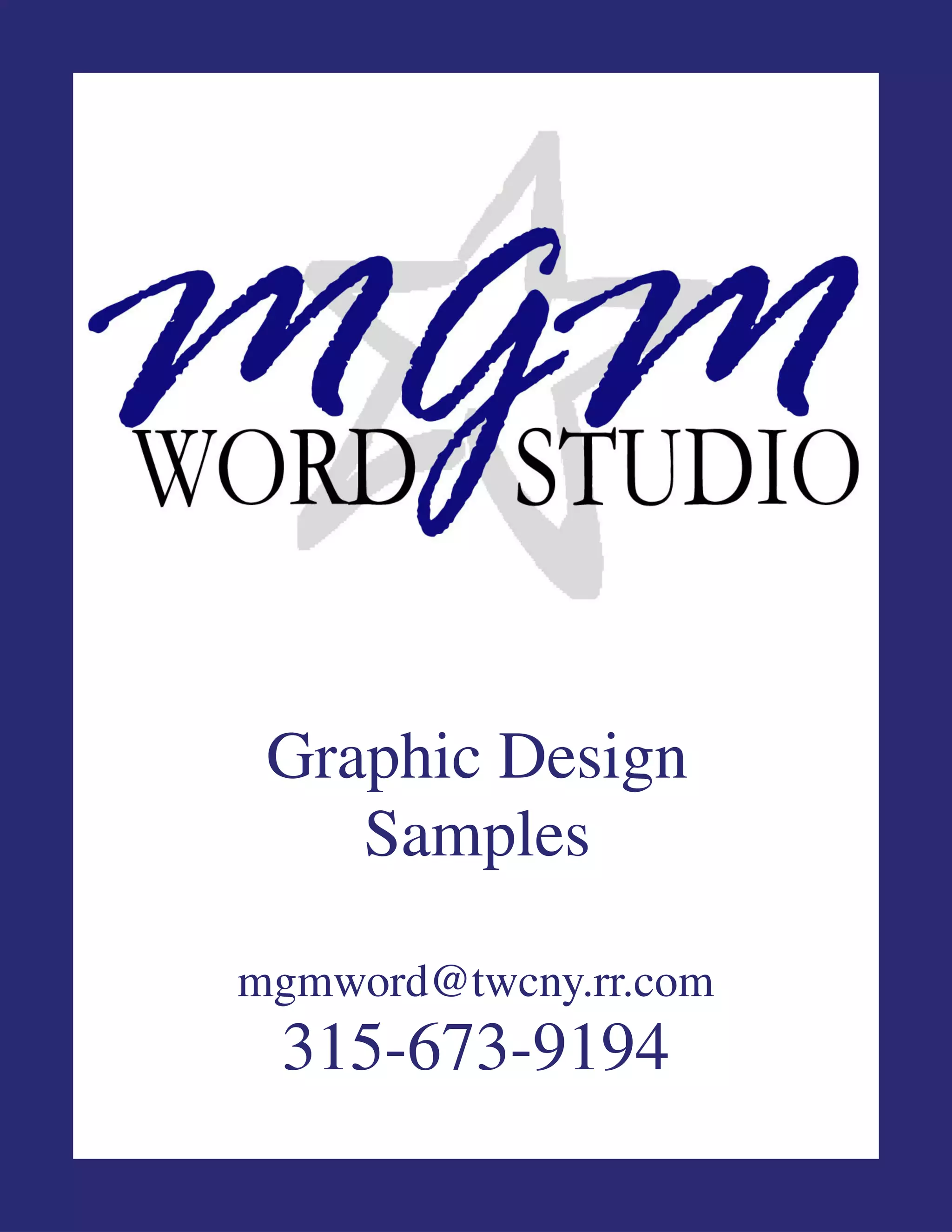 MGM Word Studio Inc. Graphic Design Portfolio | PDF | Wedding ...