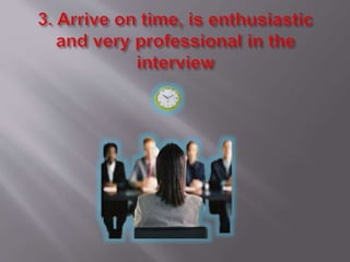 Job Interview Tips | PPT