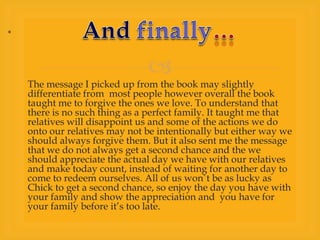 For one more day EDITED | PPT