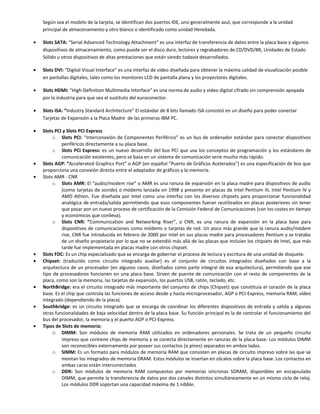 características de la motherboard y componentes principales1 | DOC